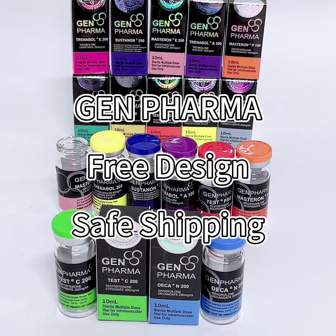 Custom Gen Pharma Label Injection Deca 10ml Steroides Oil Vial Labels ...