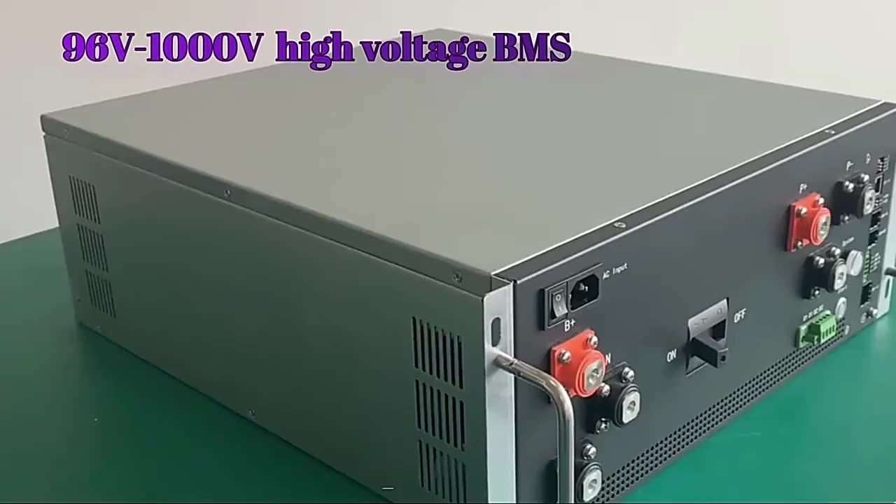 160s 512v 400a High Voltage Bms Master Slave Bms Lifepo4 Bms 15s Bmu In ...