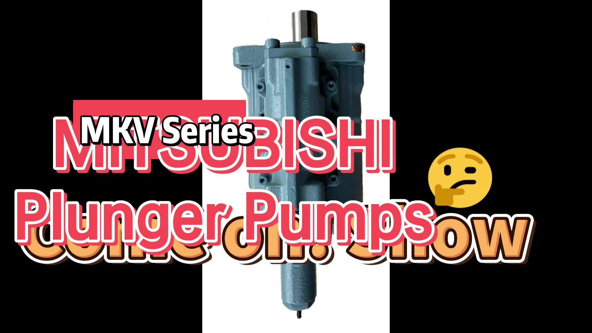 Mitsubishi Plunger Pump Mkv-11h-rfa-p18-q-11 Hydraulic Oil Pump For ...