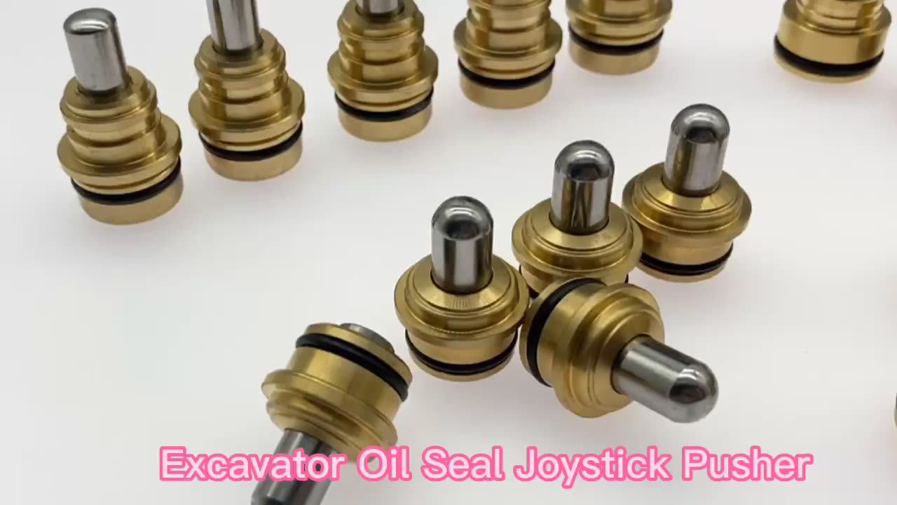 Excavator Pusher Pilot Valve Walking Pusher Seals Digger Joystick ...