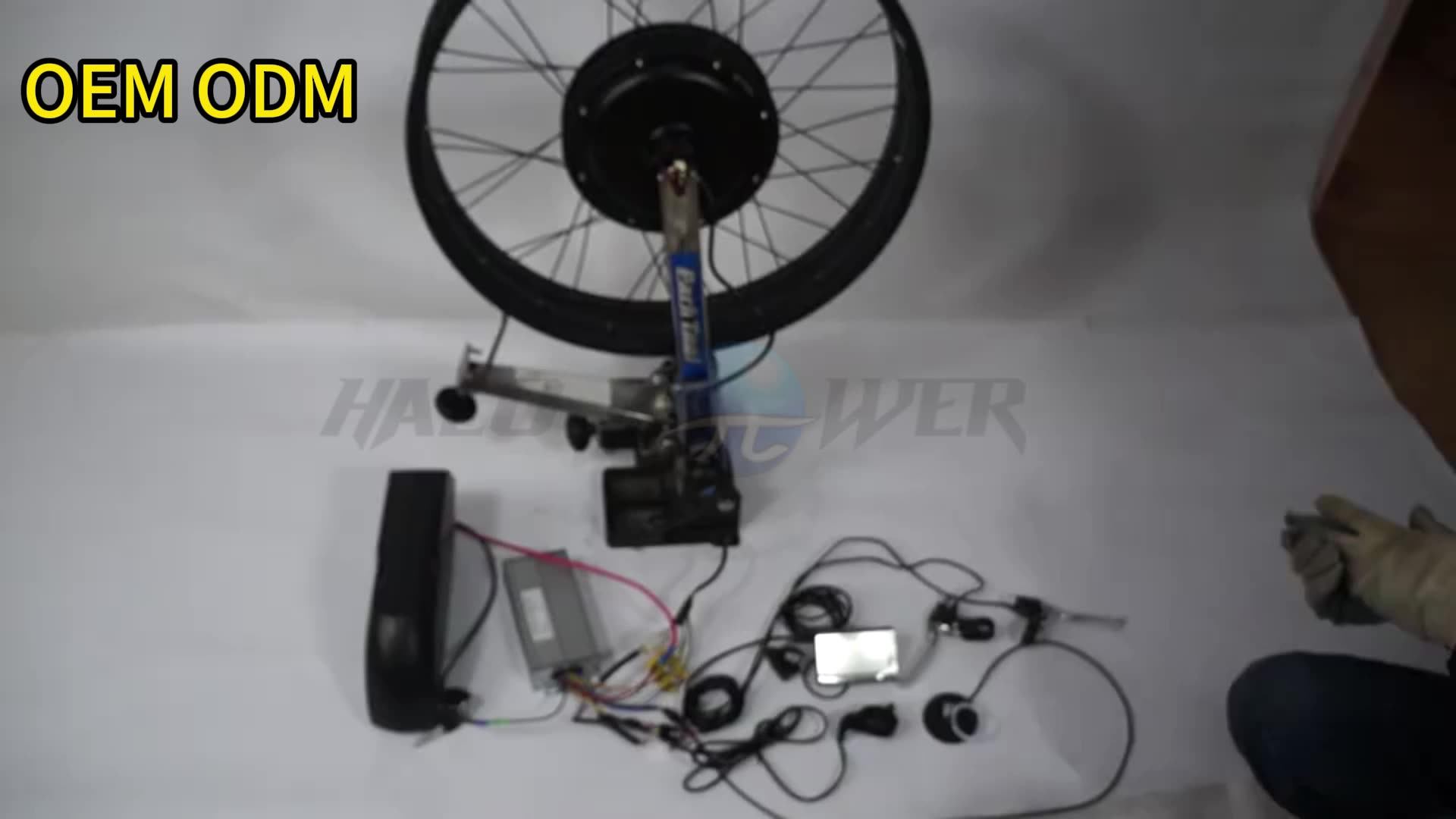 48v 52v 1000w 1500w 2000w 3000w Fat Tire Rear Wheel Hub Motor Kits ...