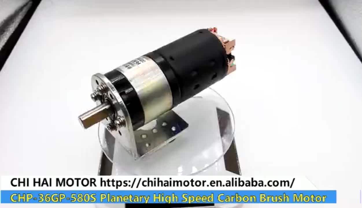 Chihai Motor Chp-36gp-580s Dc Planetary Gear Motor 8mm Shaft Diameter ...