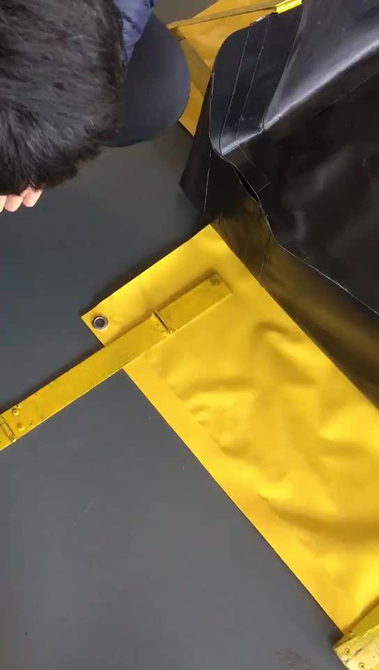 Customized Rubber Spill Water Containment Barriers Berms - Buy Rubber ...