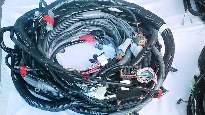 Piezas De Excavadora Con Funda Auténtica,Arnés De Alambre Principal ...