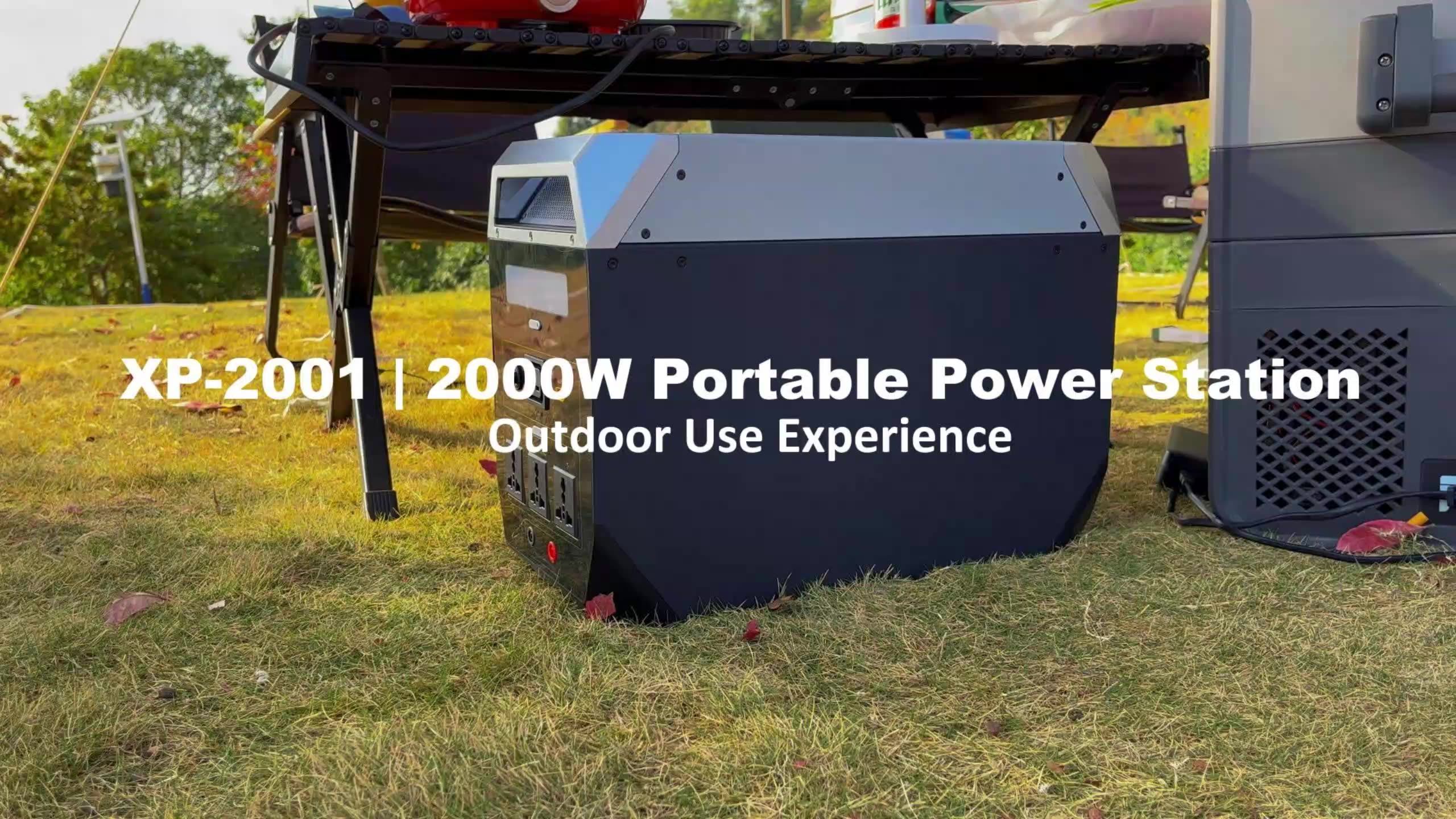 Lifepo Portable Outdoor Mppt 800w Solar Energy System 2kw Power Station ...