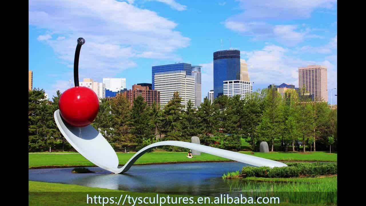 Garden Large Bronze Man Statue Pushing Stainless Steel Sphere Sculpture ...