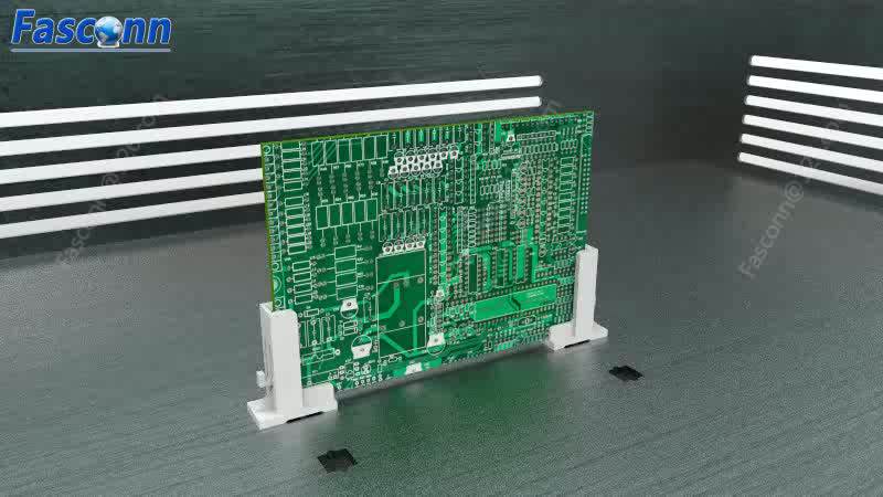 Plastic Vertical Mount Pcb Card Guide Locking Latched,Card Corner ...