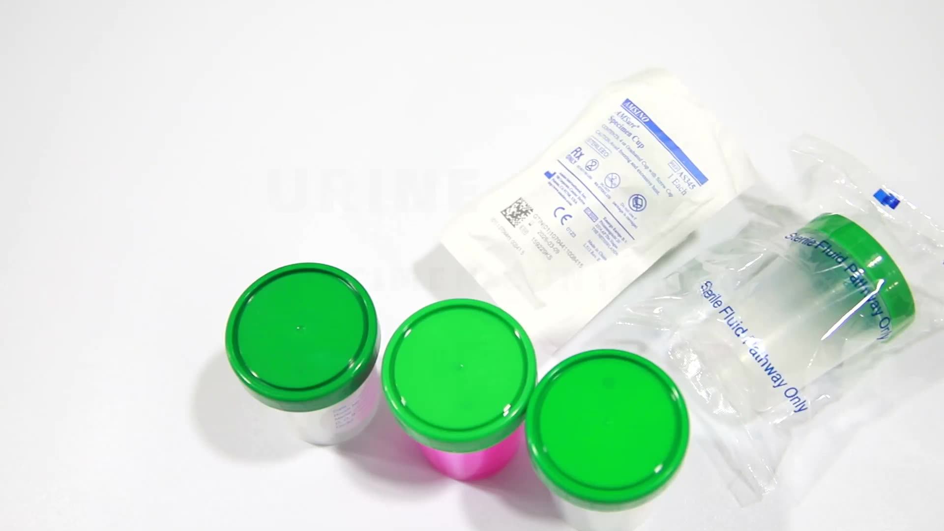 Disposable Medical Test Urine Sample Container Cup Sputum Sputum Fecal ...