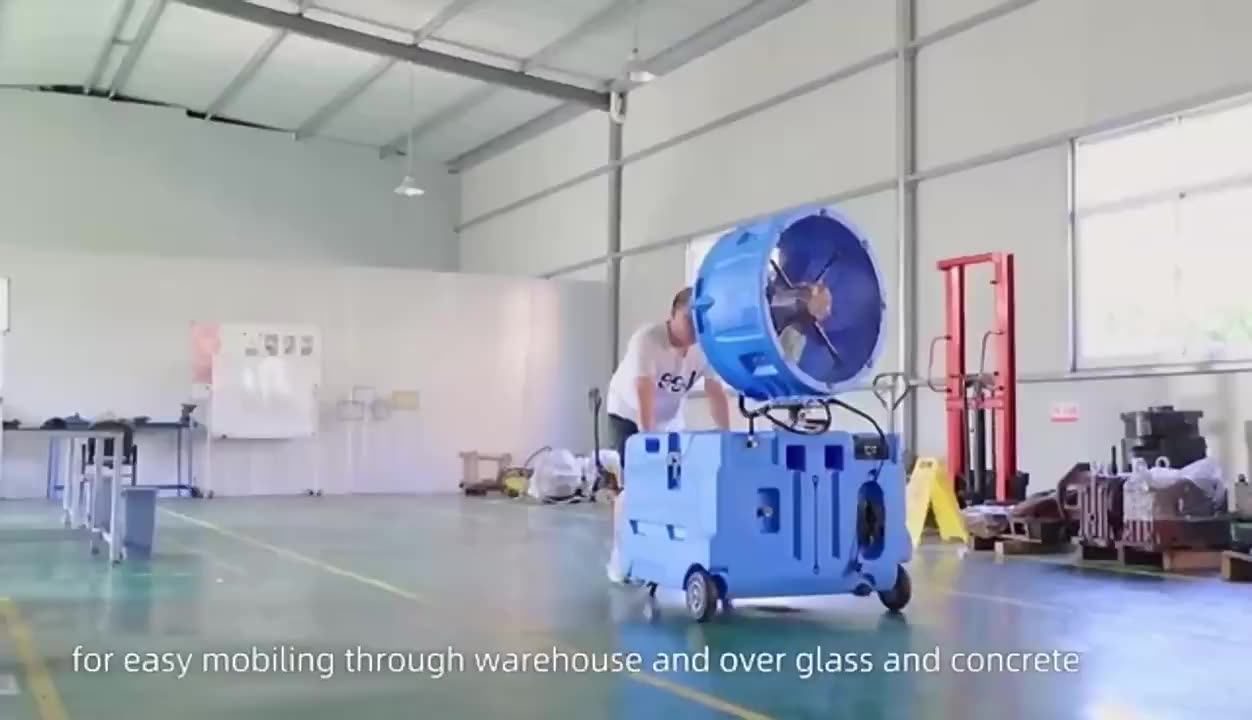 26inch Industrial Sky Trailer Cooling Wall Mounted Fan Misting Fan ...