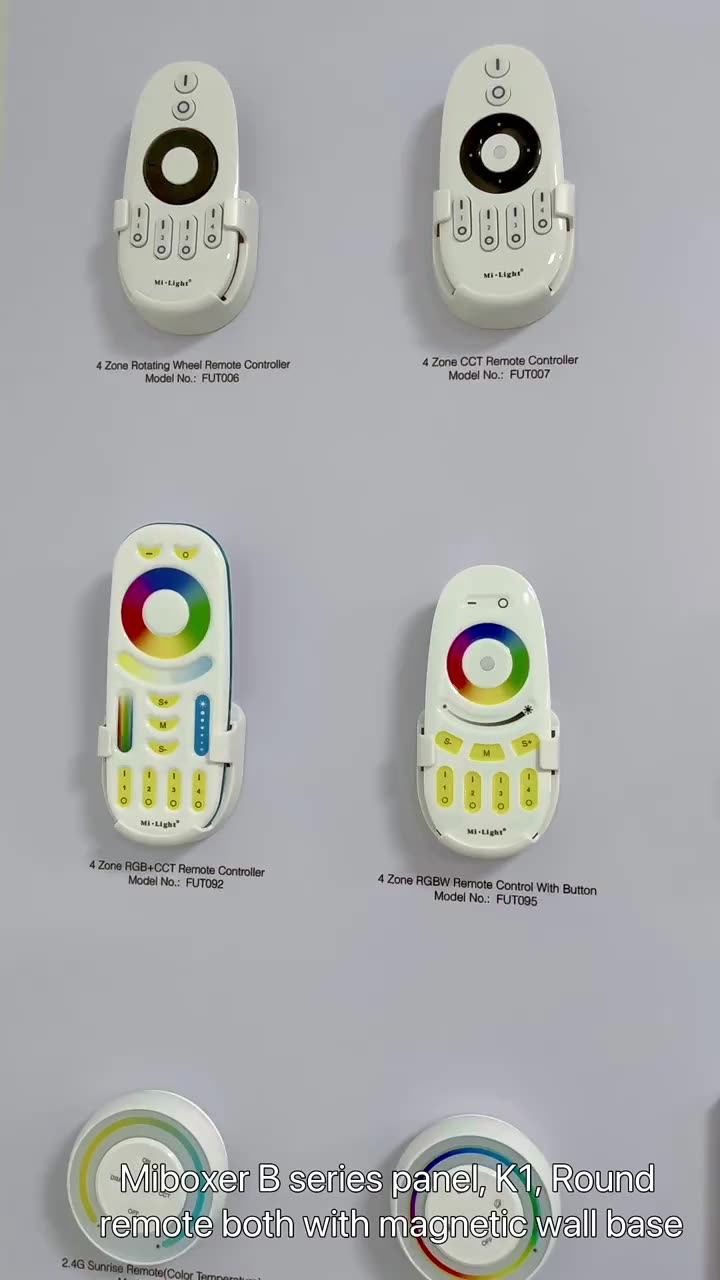 K1-b Rotating Switch Panel Remote Wall Mounted 2.4ghz Rf Wireless ...