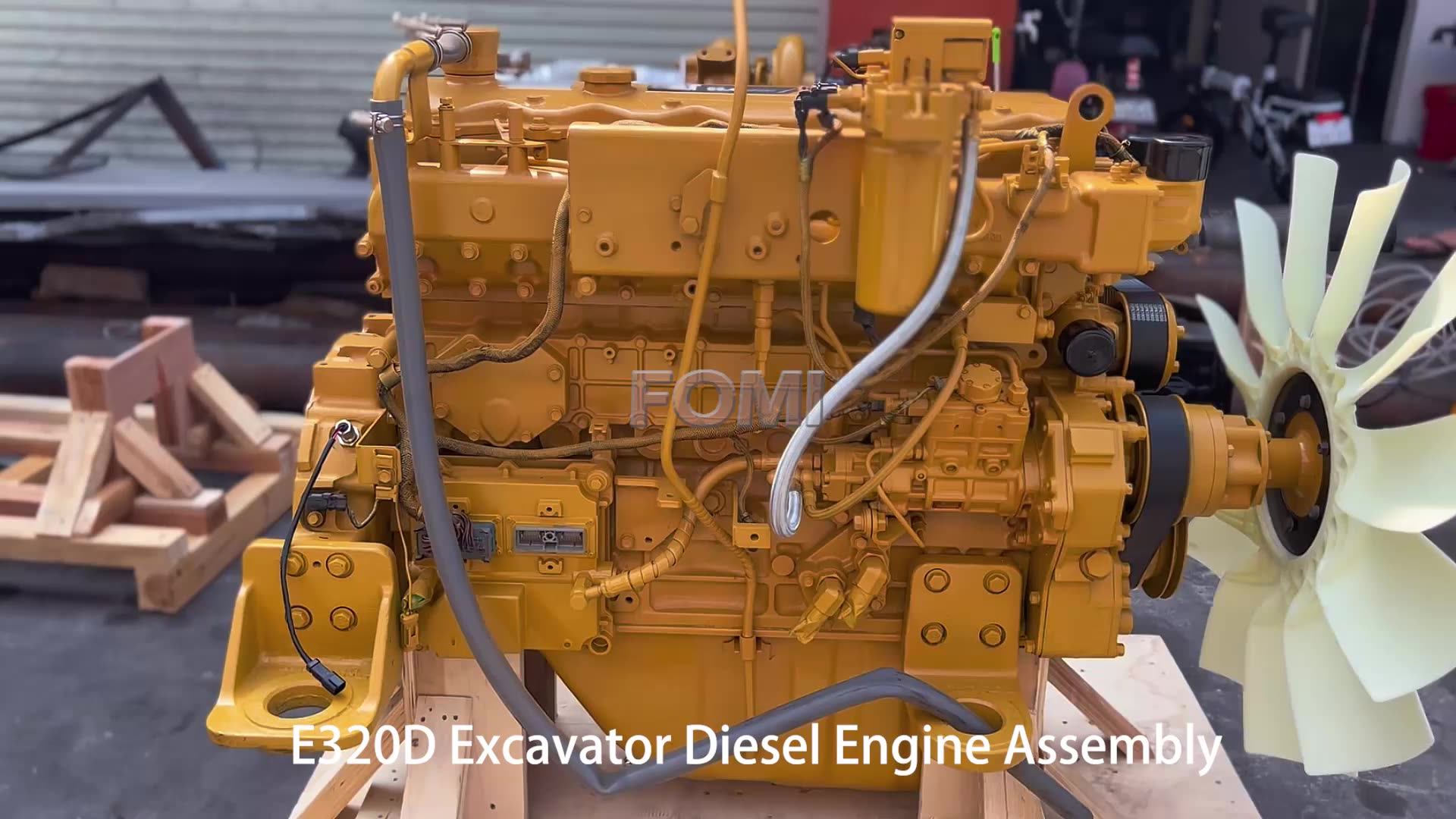 Fomi Cat C6.4 Engine Motor Cat320d E320d 320d Excavator C6.4 Engine ...
