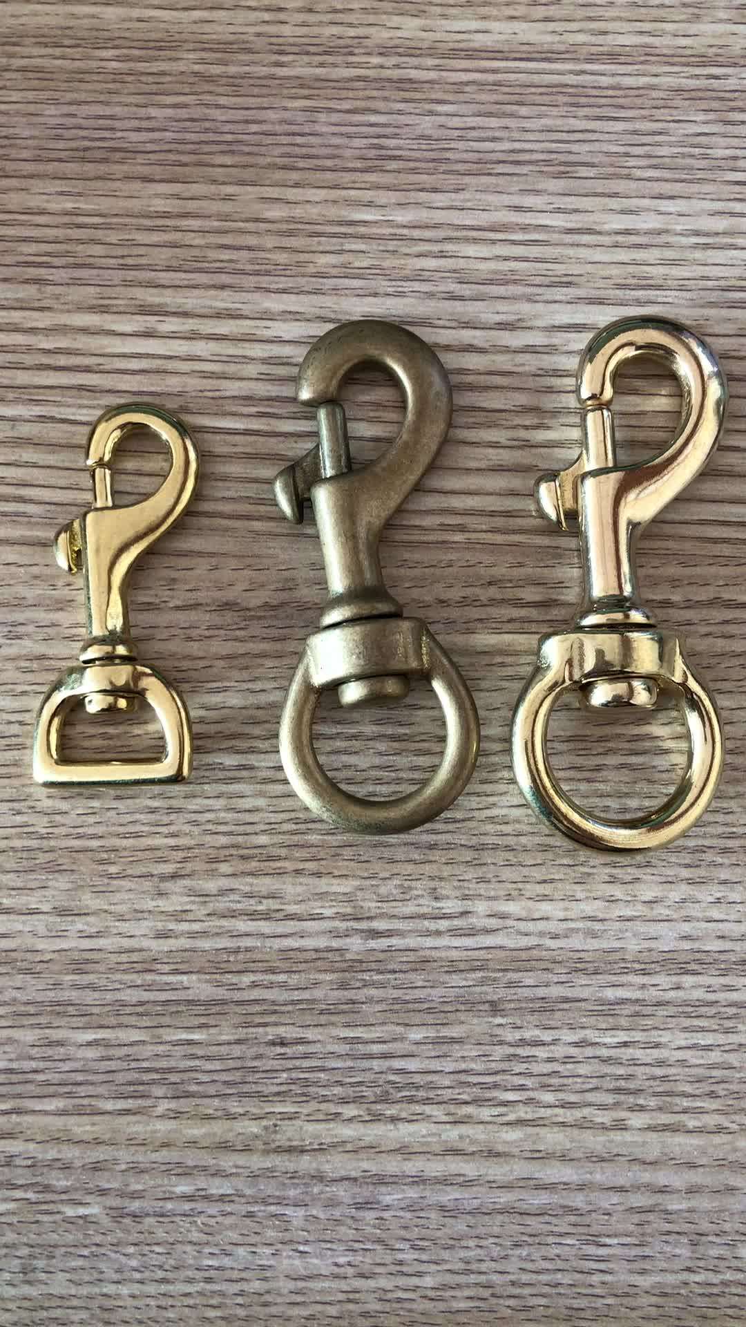 Solid Brass Swivel Snap Hook For Dog Pets - Buy Solid Brass Snap Hook ...