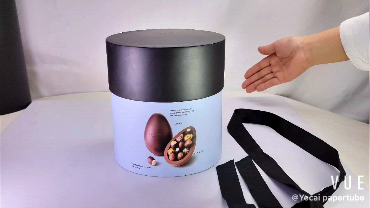 Unique Circular Boxes Bespoke Circular Beauty Product Packaging Gift Box Biodegradable Candle ...