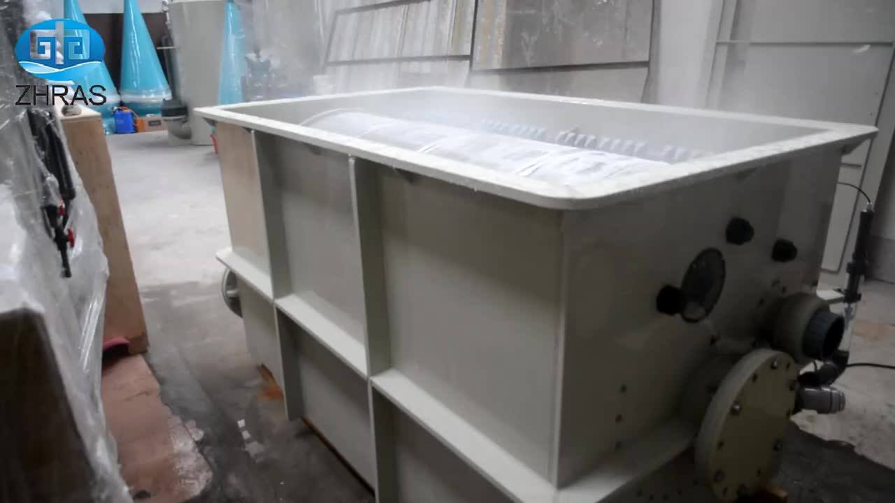 Ras Aquaculture System Auto Rotary Aquaculture Drum Filter For Pool ...