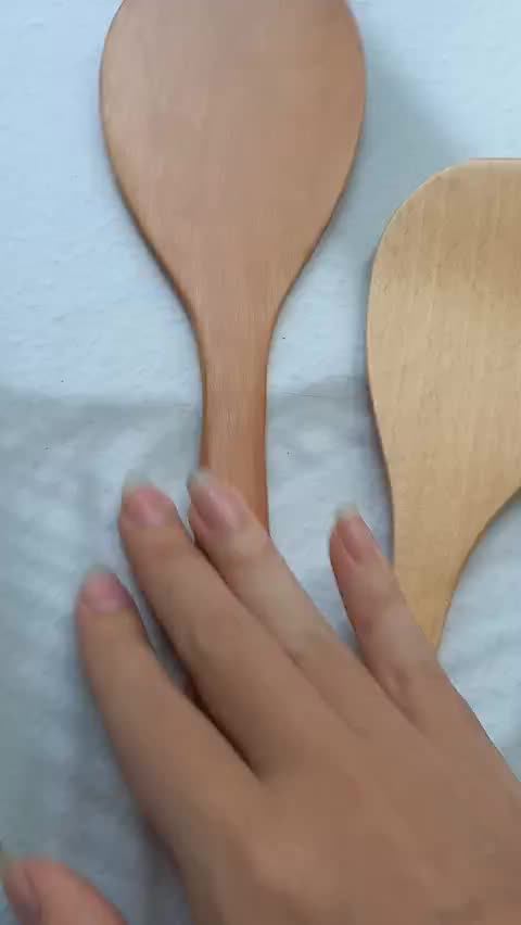 Wooden Rice Padle Wood Longanwood Beech Made In Vietnam Natural Eco ...