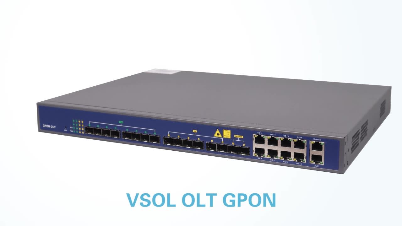 Gpon Olt 4 Ports Vsol Prix D'usine Olt Gpon Compatible Avec D'autres ...