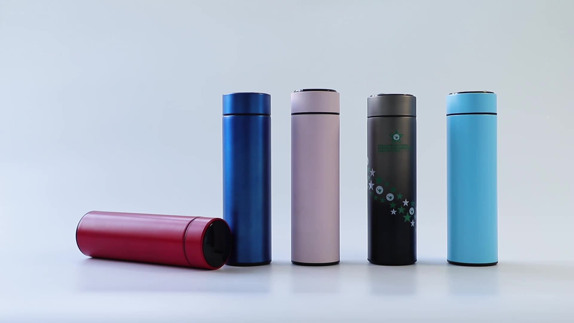 500ml Termos Digitales Termo Thermos Bottle Cup Flask Led Temperature ...