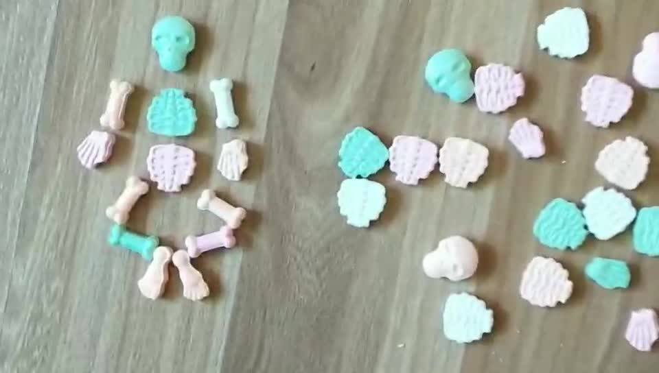 20g Diy Dextrose Fruity Bone Shape Press Candy In Tablet - Buy Bone ...