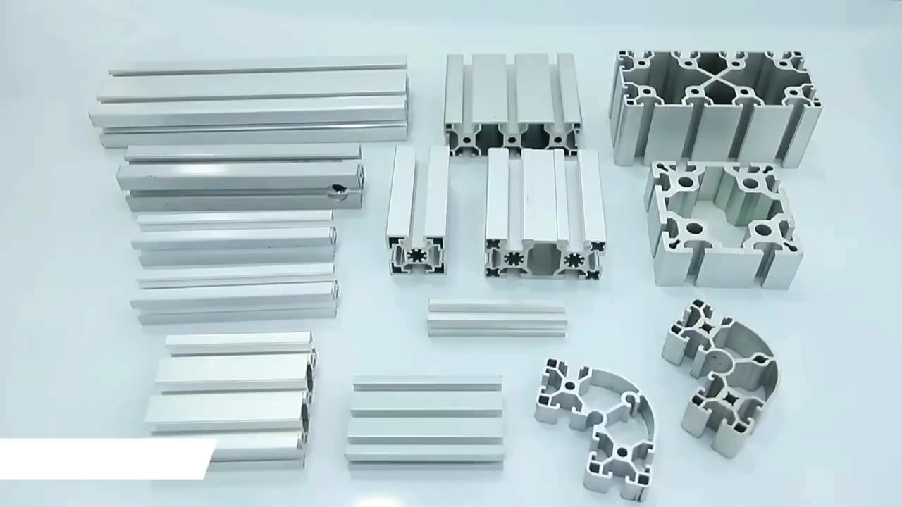 Custom 80120 Industrial Aluminum Profiles T-slotted Extrusion Frame ...