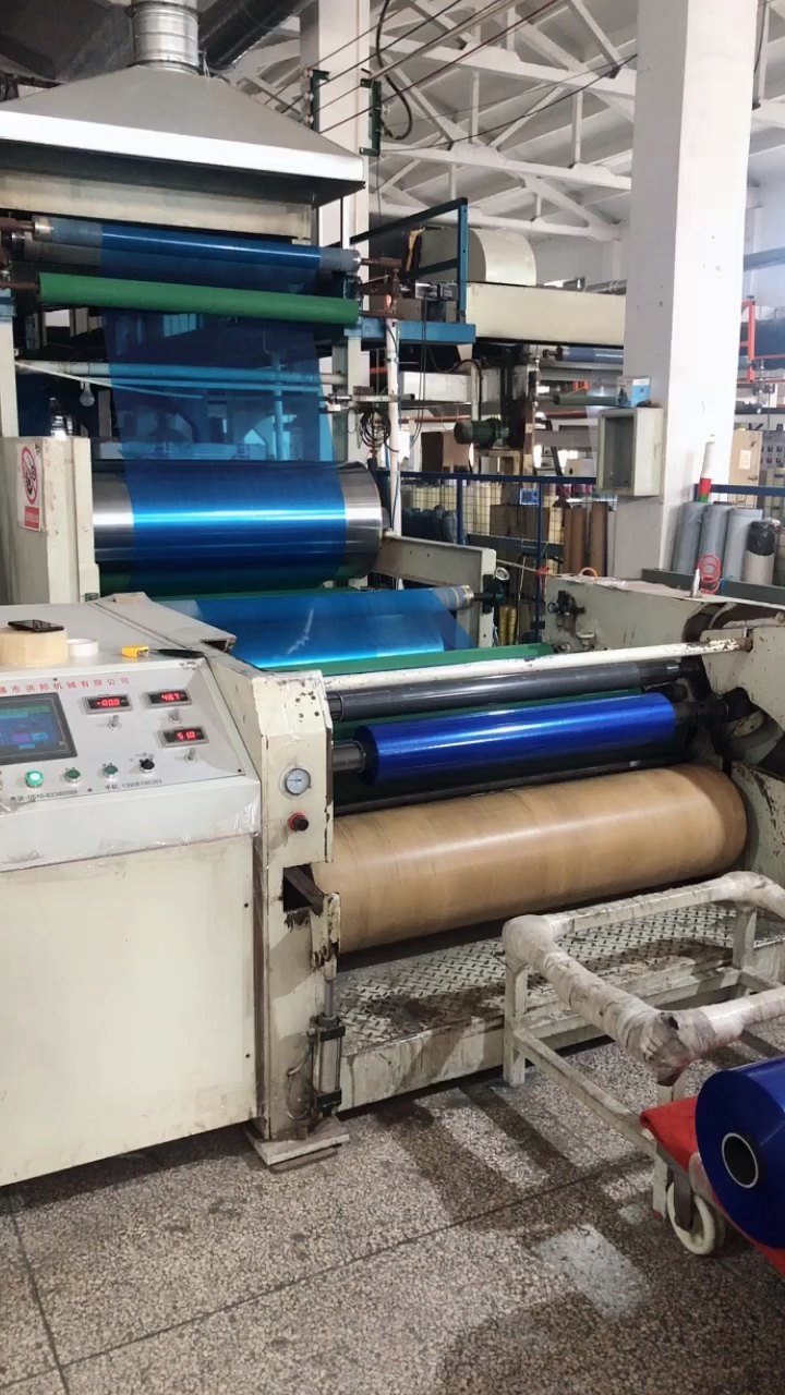 Temporary Blue Color Uv Resistant Self Adhesive Plastic Vinyl Pe ...