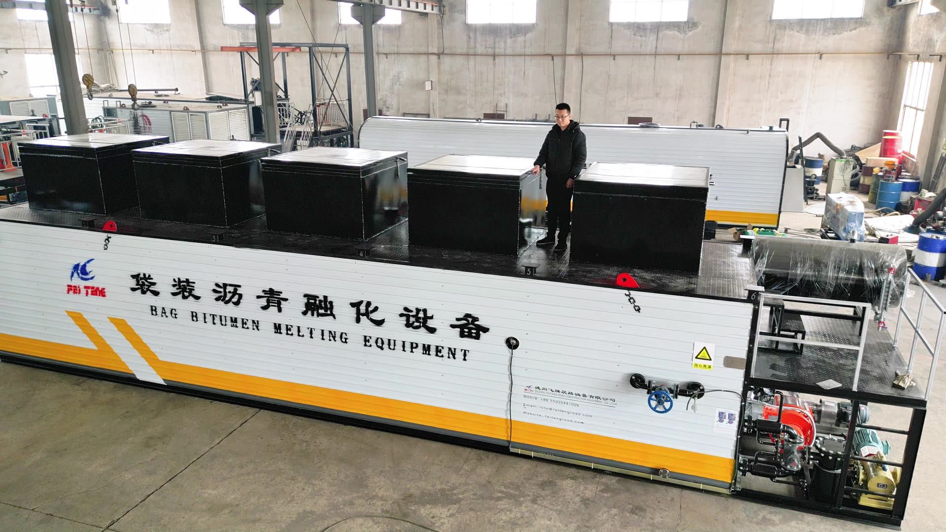 Multi Functional Polymer Modified Bitumen Production Plant For Bitumen ...