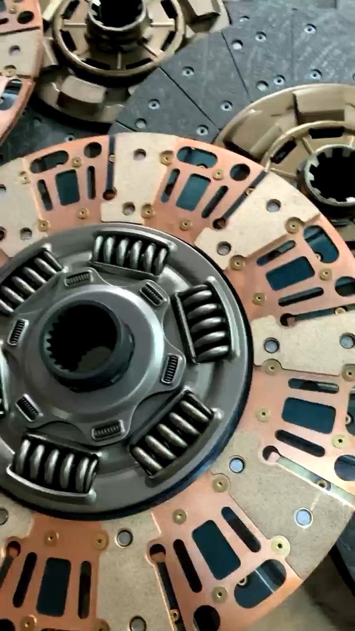 Heavy Truck Spare Parts Clutch Plate Clutch Disc For Faw Howo Shacman ...
