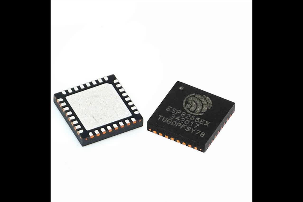 Esp8266ex Ic Rf Txrx + Mcu Wifi 802.11b/g/n 2.4ghz 32-vfqfn Exposed Pad ...