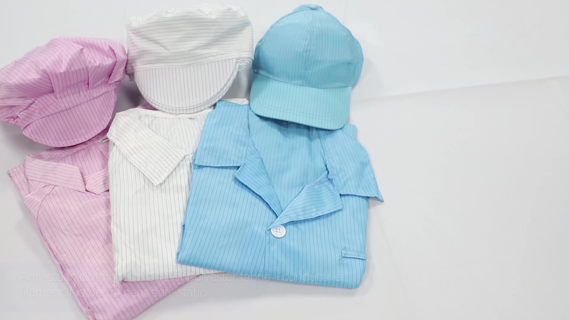 Gorro Redondo Antiestático Elástico Azul,Gorro De Trabajo Con Red,Esd ...