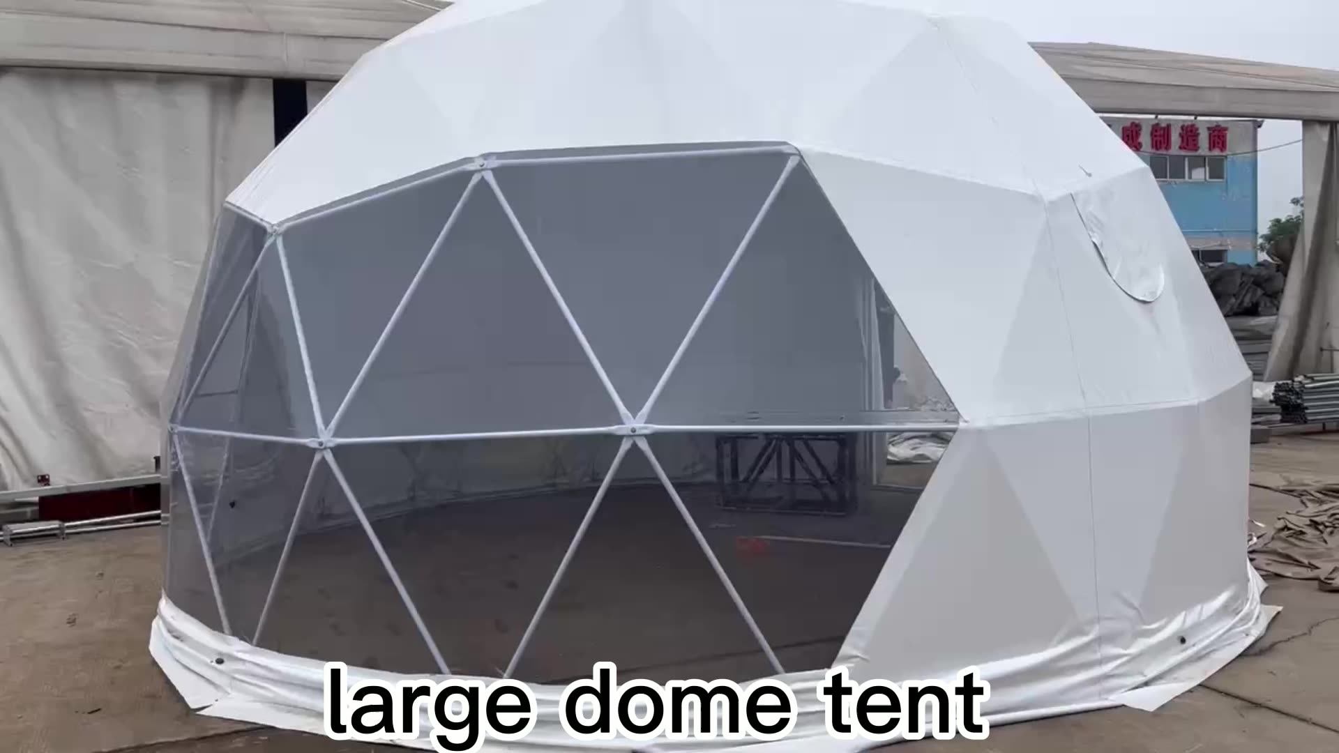 Transparent Cafe Restaurant Geodesic Dome House Outdoor Luxury Geodesic ...