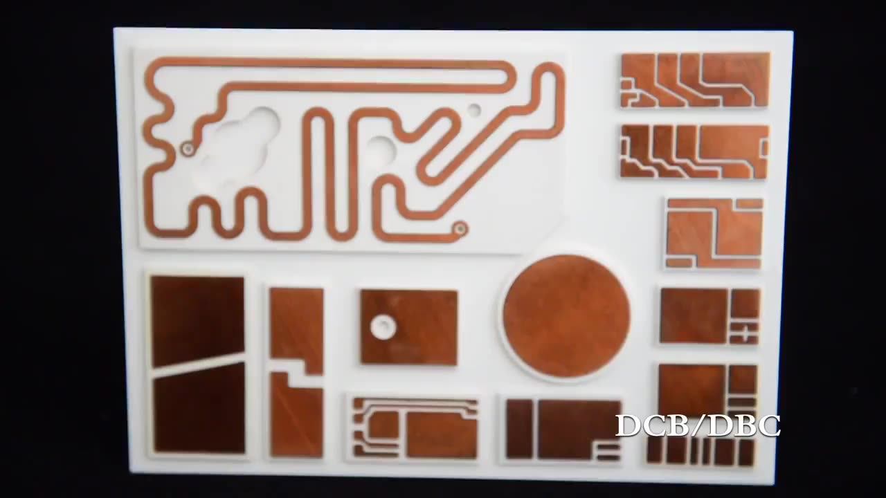 Dcb Dbc Ceramic Substrates - Buy Dbc Ceramic Substrates,Direct Copper ...