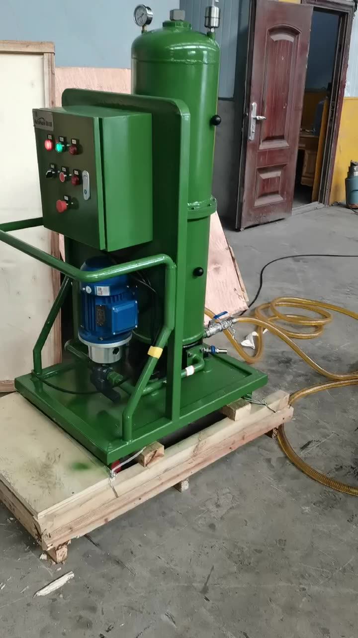 Hydraulic Lube Oil Cleaning Equipment Turbine Engine Lubricating Transformer Oil Filtration ...