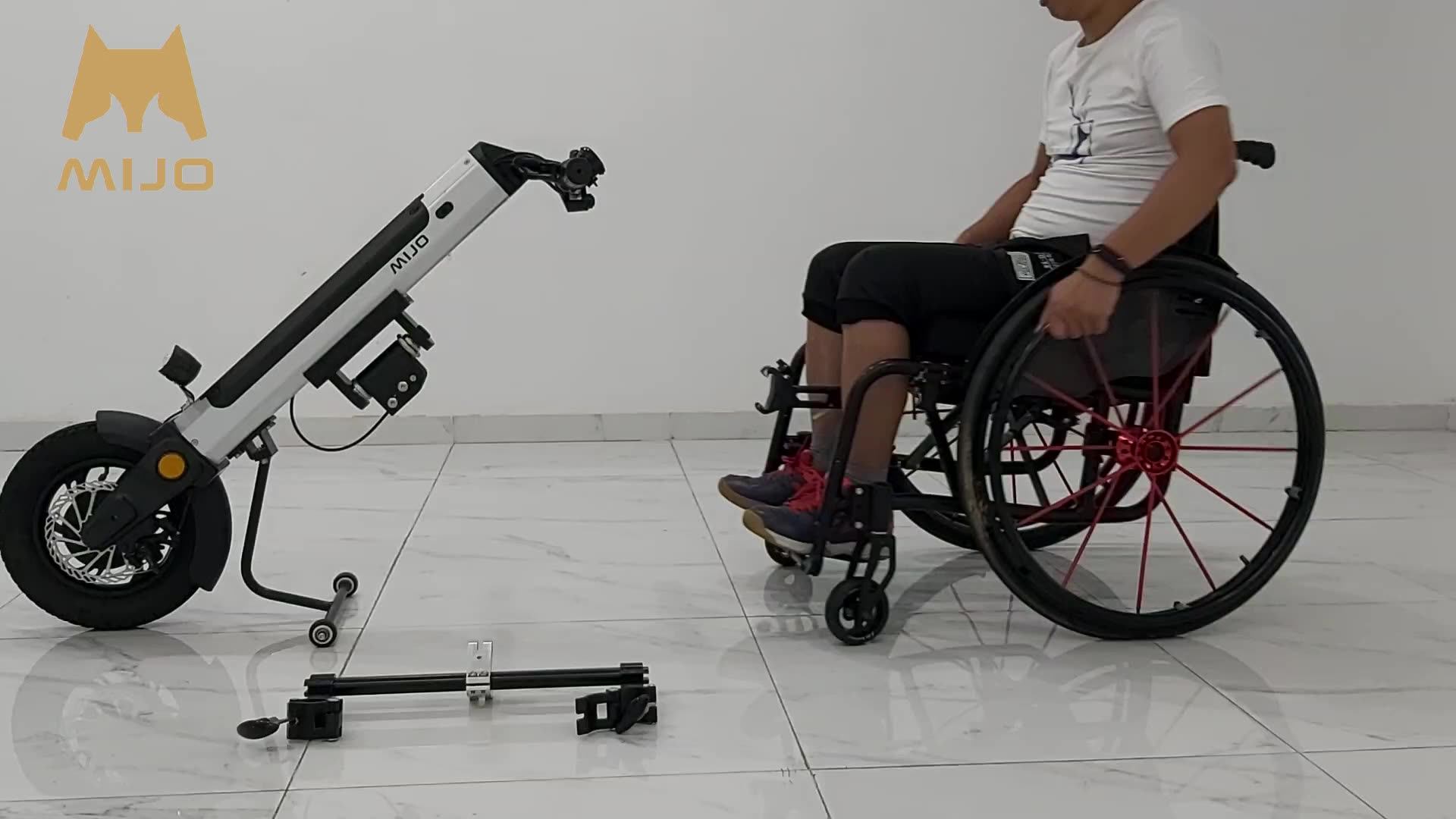 Mijo Newly Developed Mt02 Easy Connect Handcycle For Wheelchair Power ...