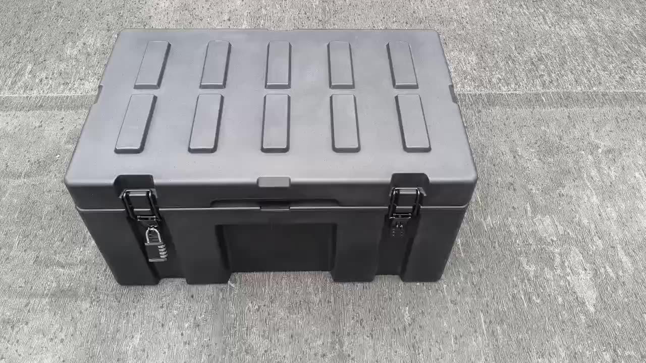 122l Rugged Case Lldpe Cargo Case Hard Plastic Rotomolded Tool Box 4wd ...