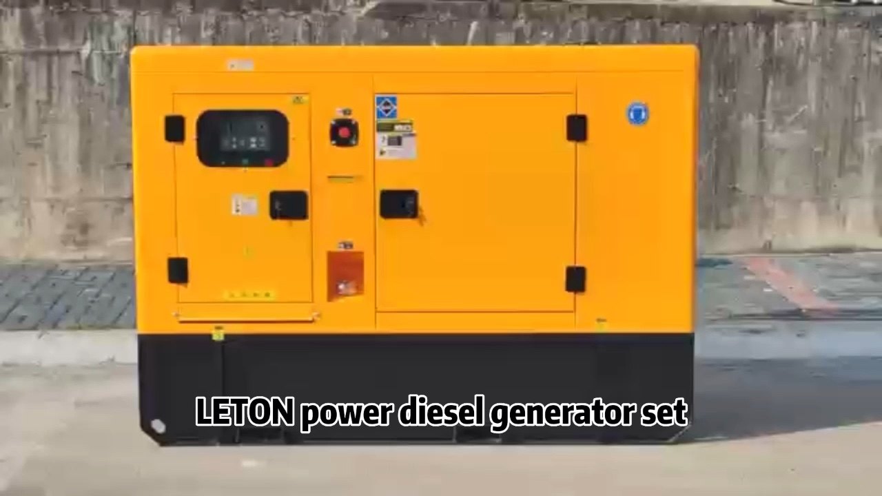 Leton Power 3 Phase Auto Diesel Generators 20kw 30kw 50kw 25kva Silent ...