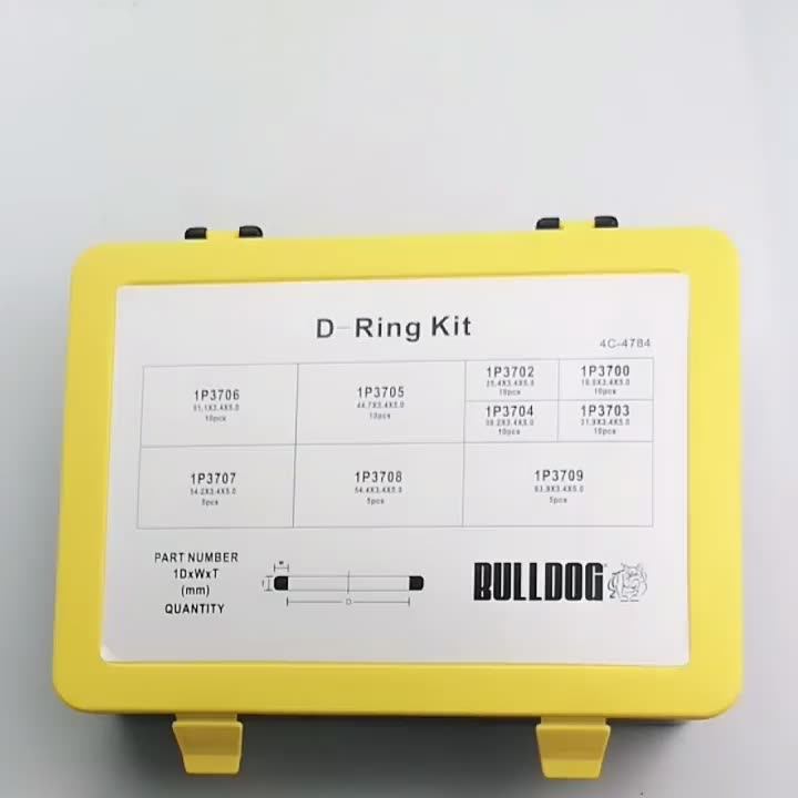 4c4782 4c-4782 O-ring Seals Box For Excavator 4c4784 4c-4784 D-ring Kit ...