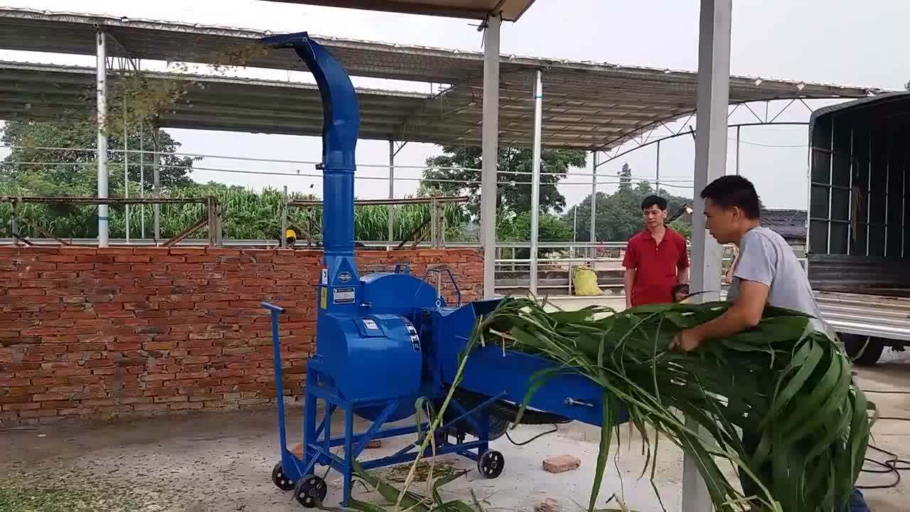Pto Drive Ensiling Forage Chaff Cutter Hay Straw Chopping Shredder ...