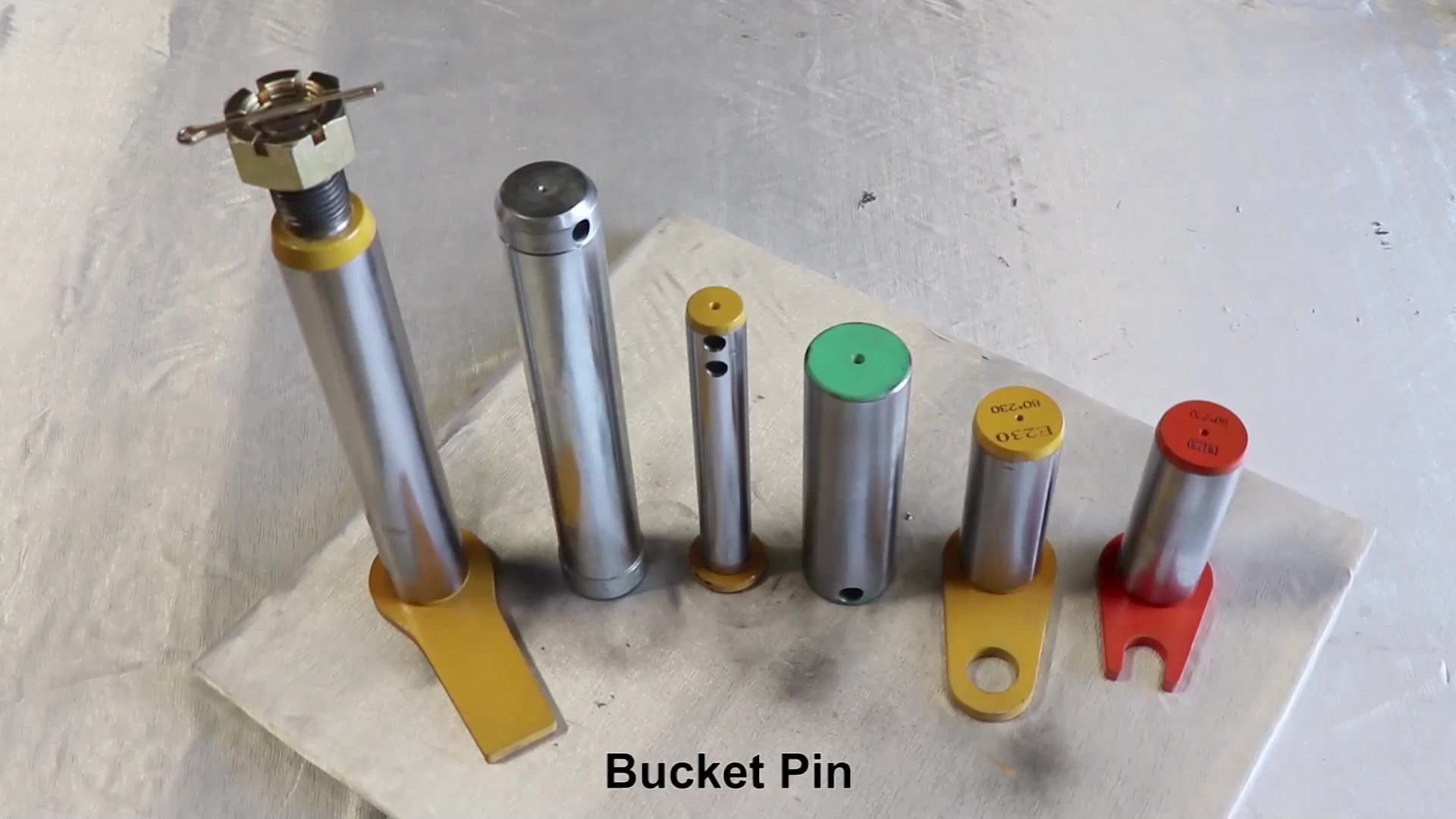 Hardened Excavator Bucket Pins And Bushings - Buy Bushings,Bucket Pins ...