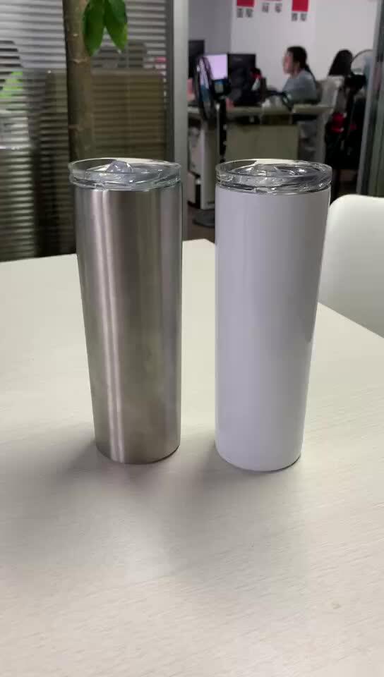 Blank Sublimation Skinny Cups Double Wall Vacuum Insulated Travel ...
