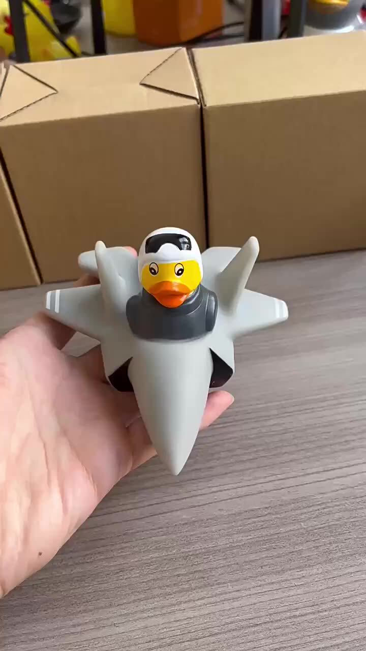Custom 5" L Air Force Rubber Duck That Float Upright Mighty Us Air ...