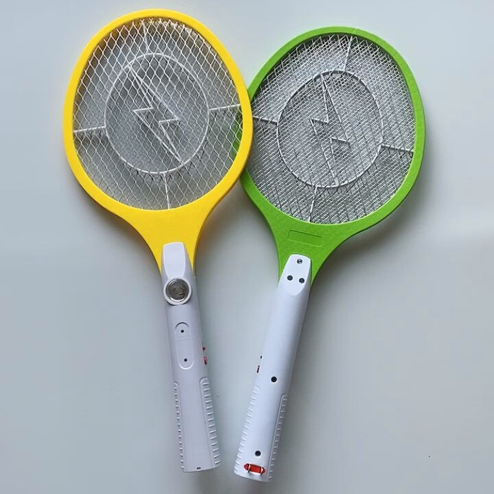Abs Electronic Indoor Rechargeable Mosquito Racket Ypd Talking Fly ...