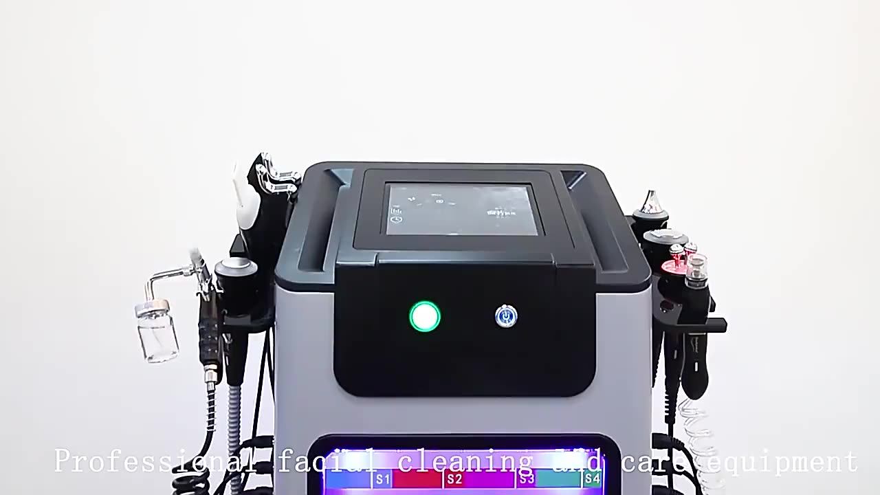 Professional Vertical 6 In 1 Hydra Deep Cleaning Moisturizing Machine ...