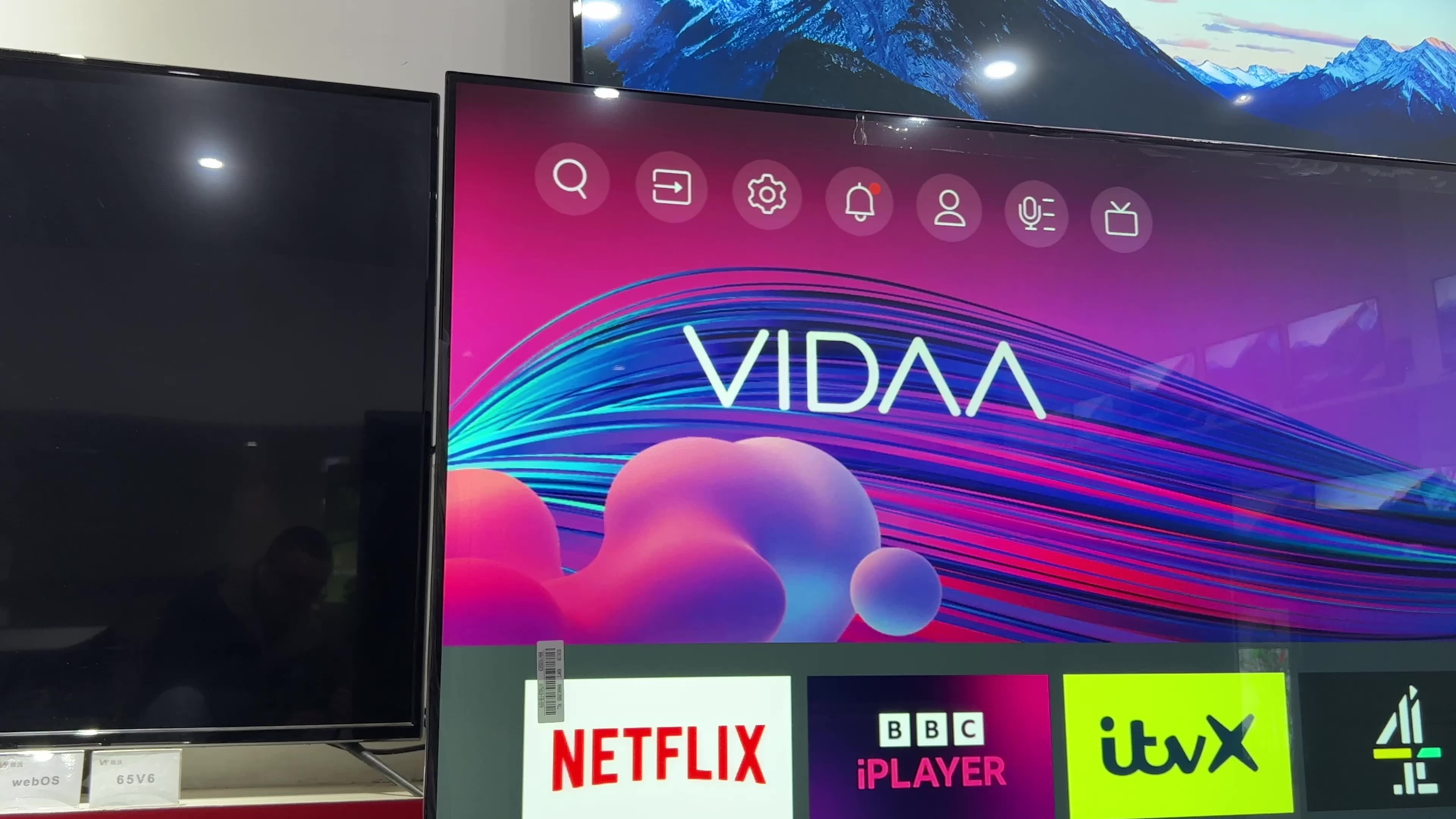 Wholesale Oem Customized Led Tv 32"hd Frameless Tv With Vidaa System ...