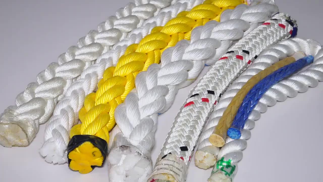 48mm-96mm 8 Strand Pp Polypropylene Marine Ships Mooring Rope - Buy ...