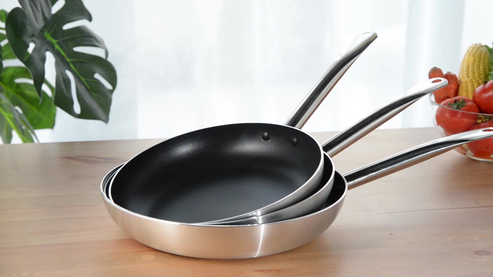 Kitchen Stone-coated Frying Pan With Ce Non-stick Pan - Buy Non-stick ...