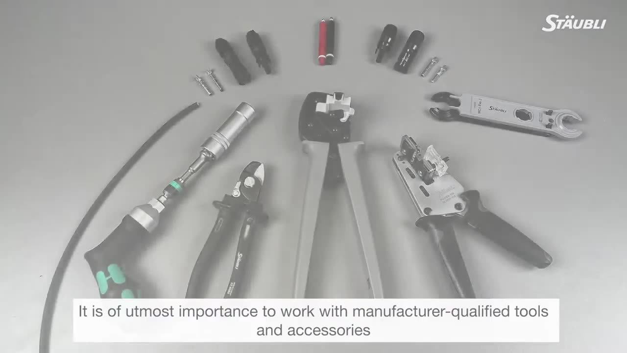 Staubli Mc4 Pv Connector Tool Case Set Mc4 And Mc4-evo2 More ...