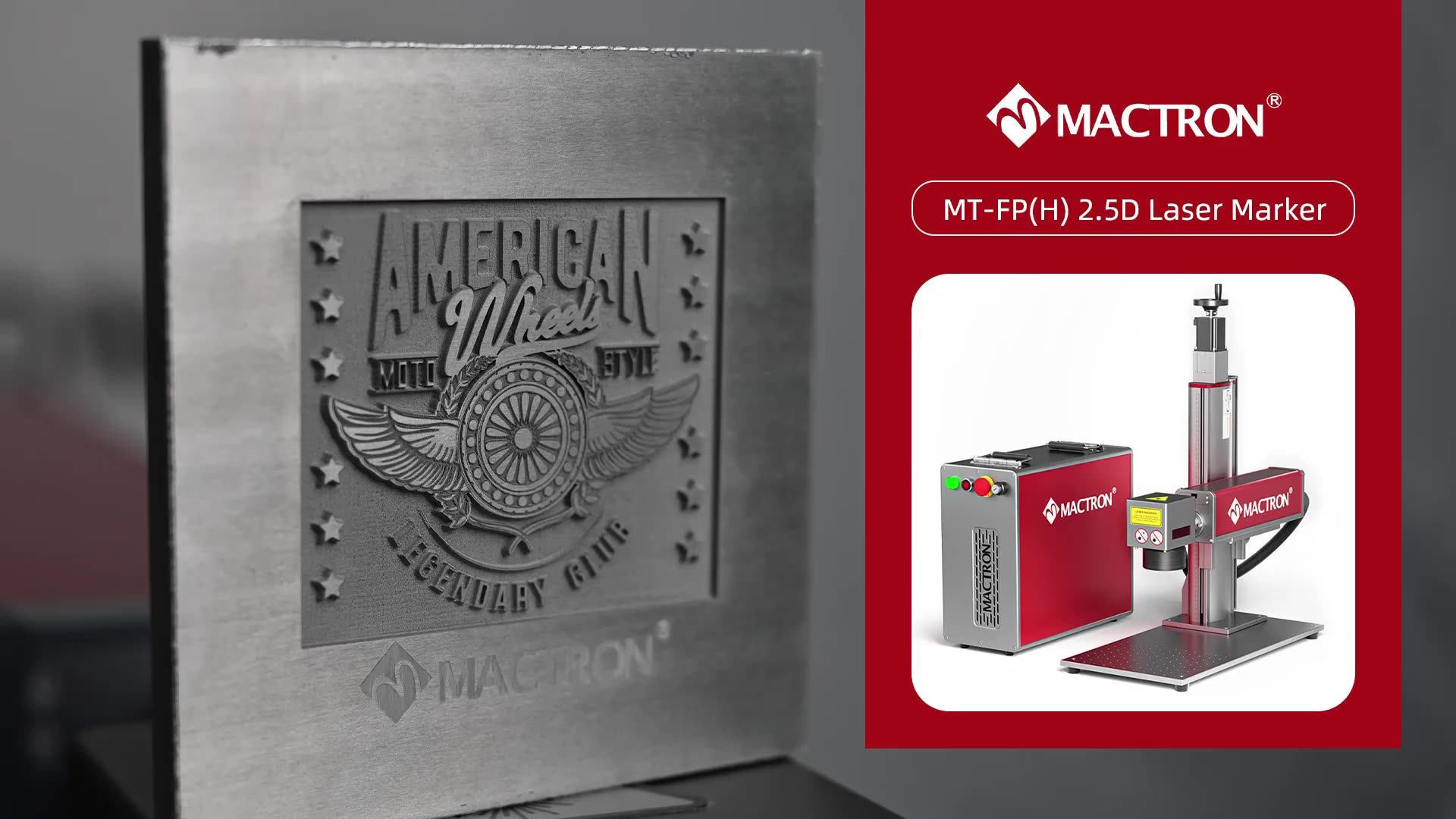 2.5d Jpt Fiber Laser Engraver And Marker Deep Engraving 30w 50w ...