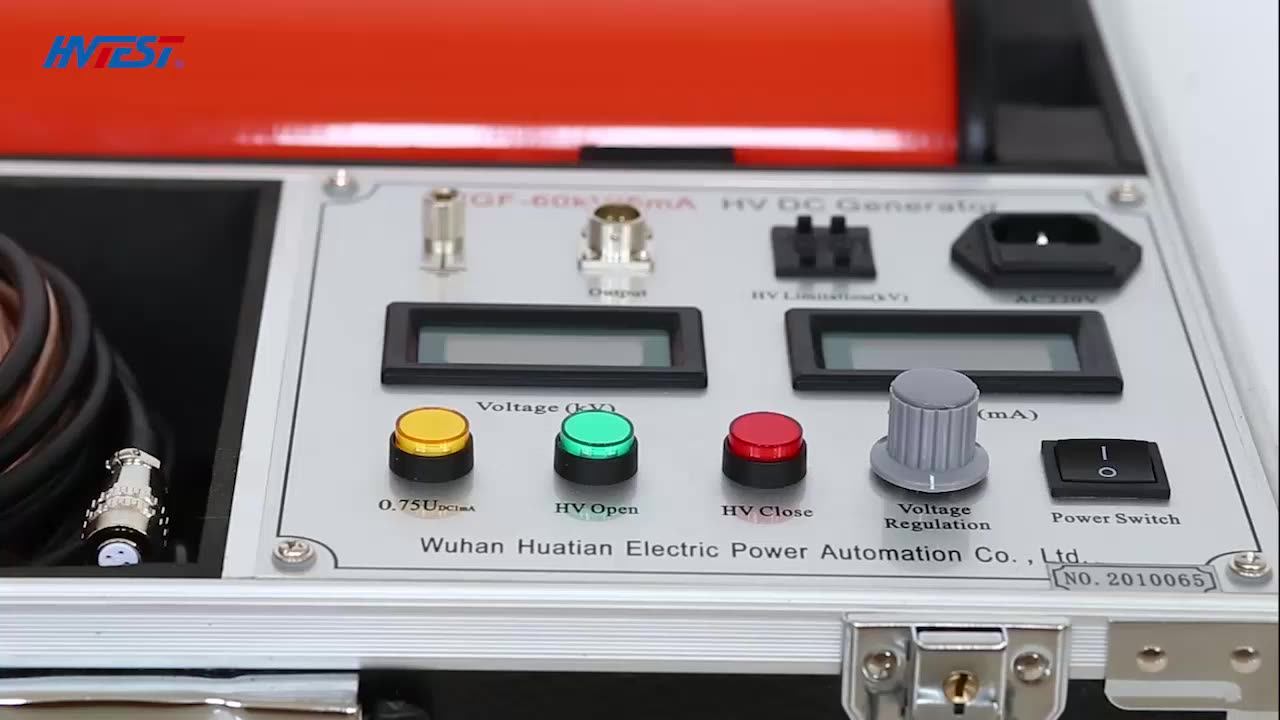 Zgf Portable 120kv Dc Hipot Mv Xlpe Power Cable Testing Set Dc Hipot ...