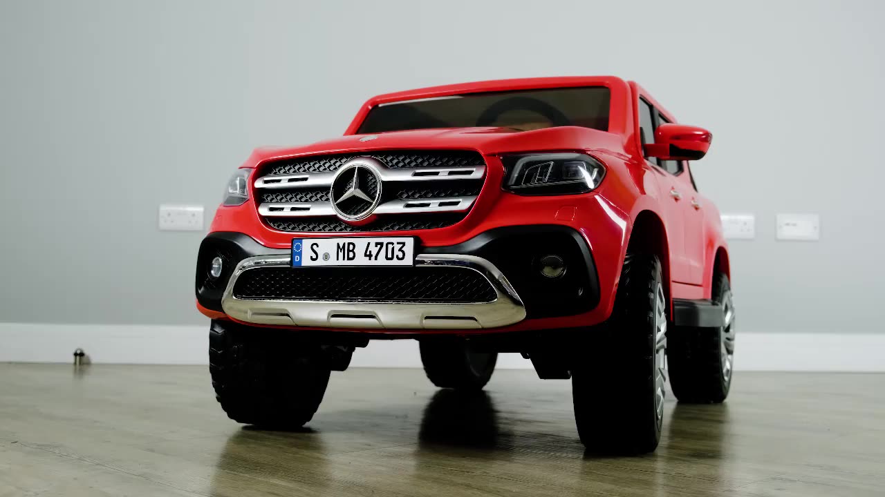 Licensed Baby Ride-on Car Benz X Class Pick Up Truck 24v 2 Seats 4wd ...
