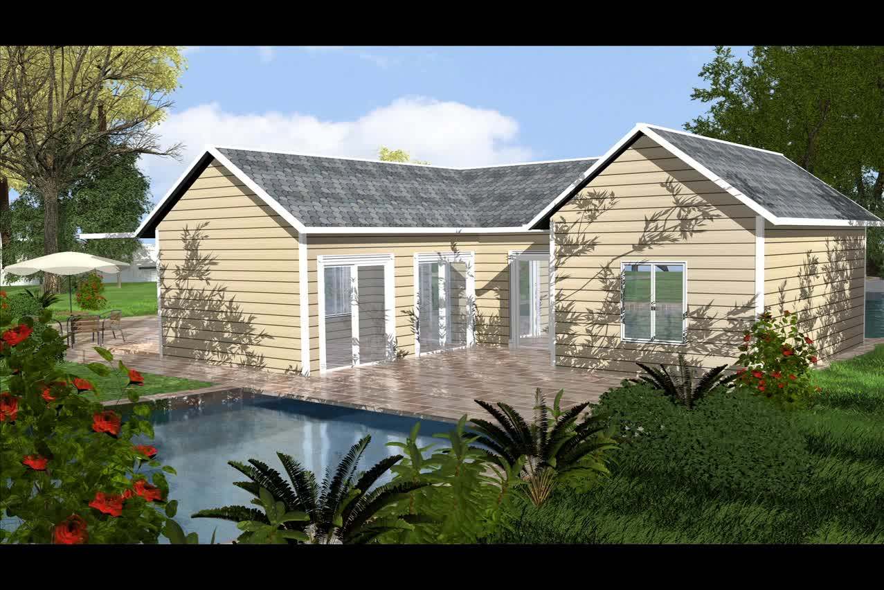 100m2 Wpc Tiny Prefabricated Apartments Building House Pakistan Prefab ...