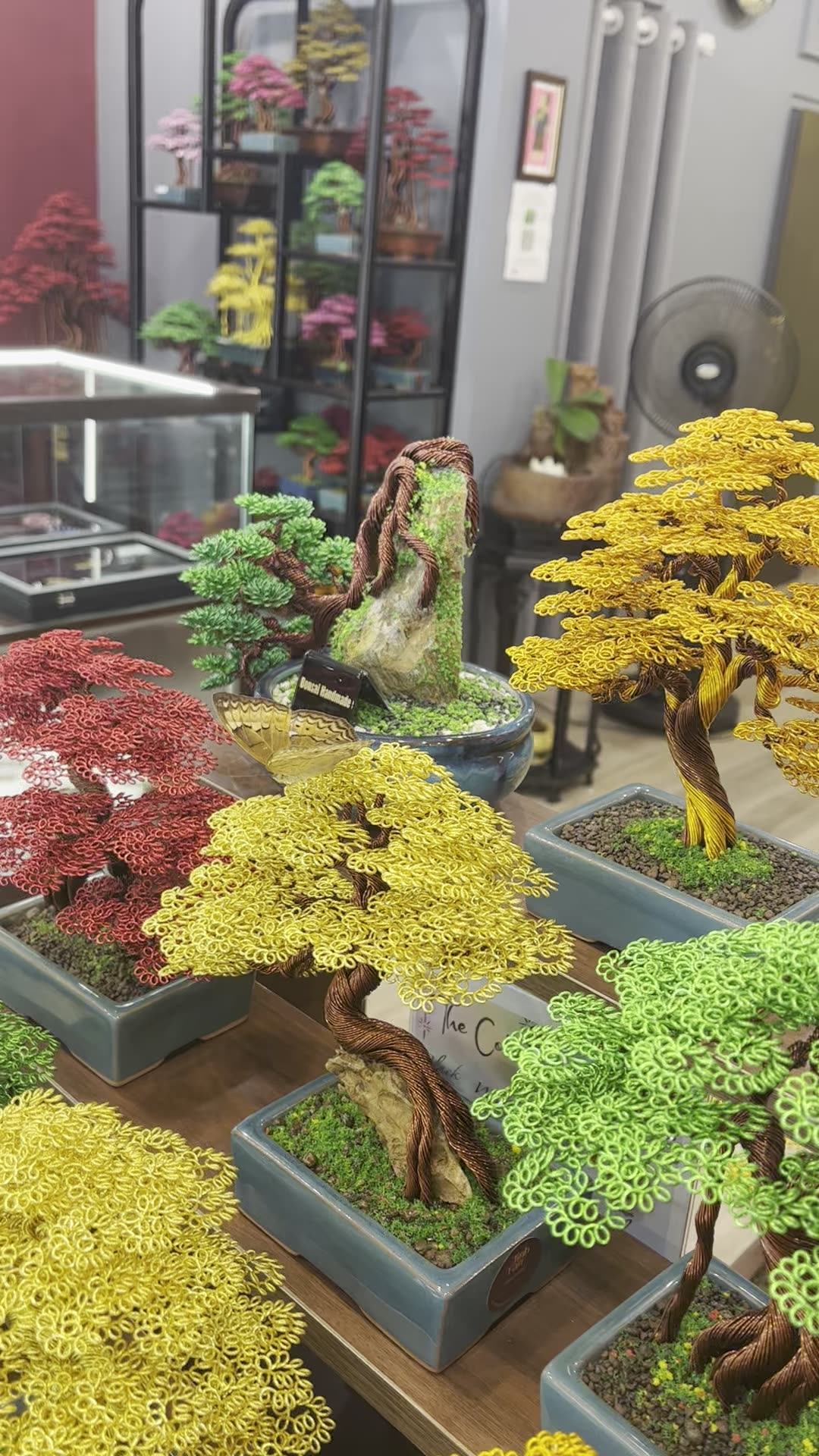 Four Season Bonsai Lucky Tree Artificial Plants Handmade Plants Home ...